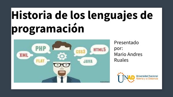 Historia de la programación | Genially