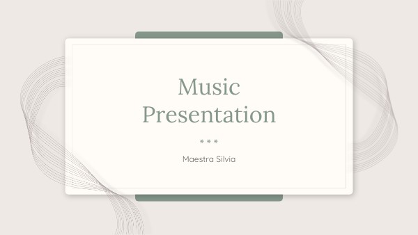 MUSIC PRESENTATION 5B