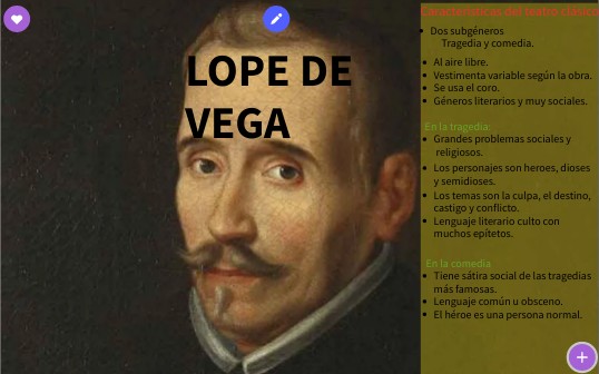 Infografía sobre Lope de Vega | Genially