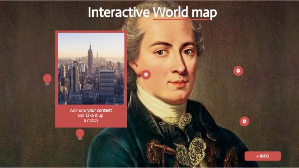 Interactive world map | Genially