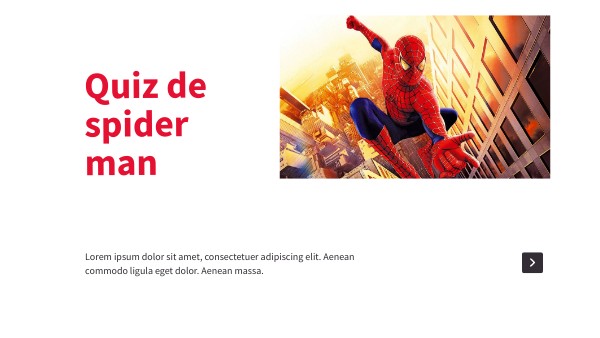 QUIZ de Spider man