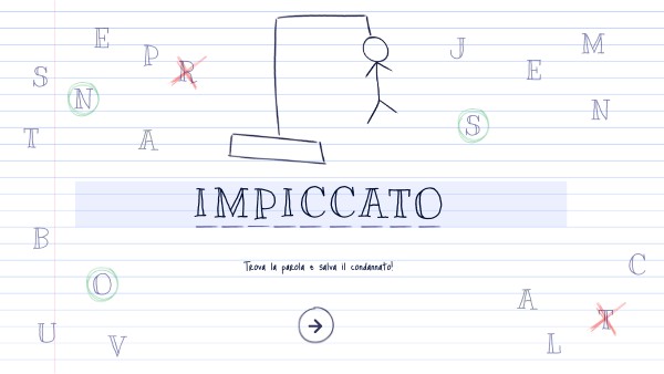 IL GIOCO DELL'IMPICCATO