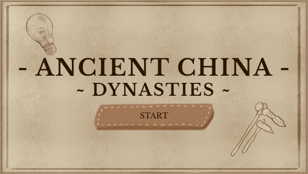 CHINA DYNASTIES PRESENTATION | SS 2023