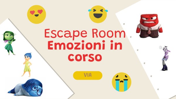 ESCAPE ROOM EMOZIONI IN CORSO | Genially