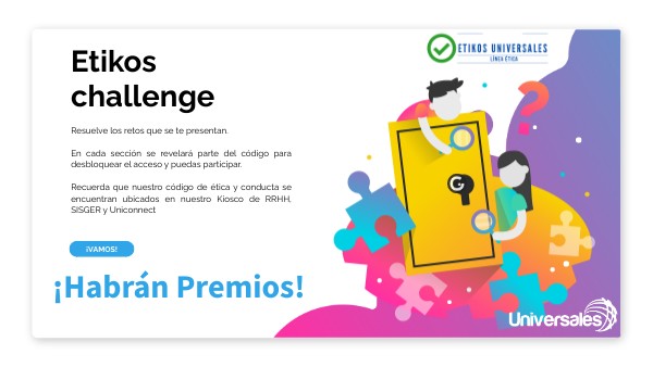 ETIKOS CHALLENGE | Genially