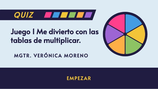 Mulplicación: Juego con todas las tablas de multiplicar (1) | Genially