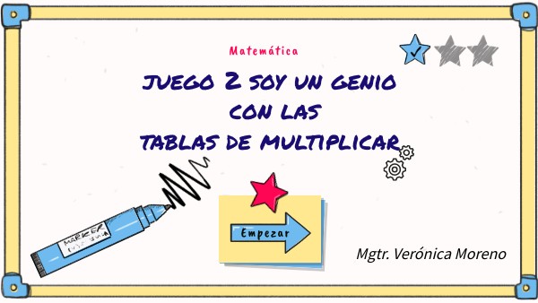 Mulplicación: Juego con todas la tablas de multipliplicar (2) | Genially
