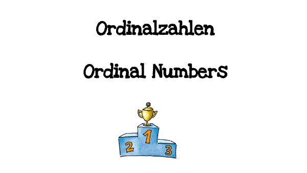 Ordinalzahlen | Genially