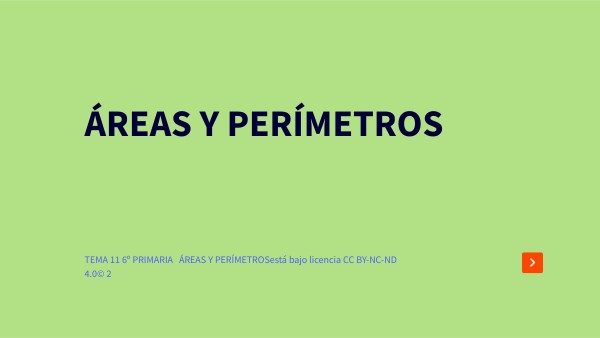 ÁREAS Y PERÍMETROS | Genially