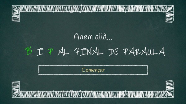 Quiz b i p final de paraula