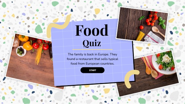 food QUIZ | Genially