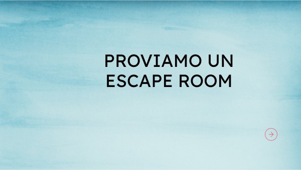 escape room di prova