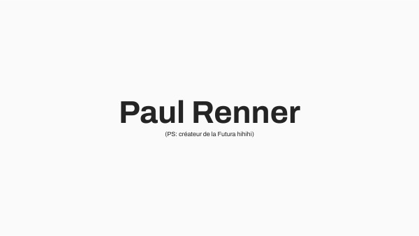Paul Renner | Genially