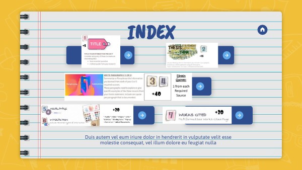 SCHOOL NOTEBOOK | Genially