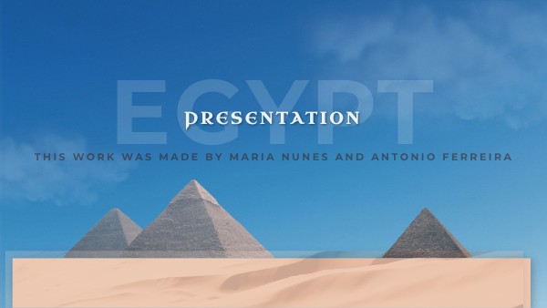 EGYPT PRESENTATION