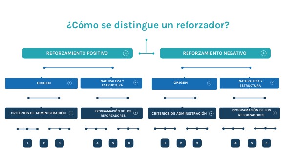 ¿Cómo se distingue un reforzador? | Genially