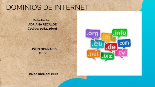 Dominios de internet
