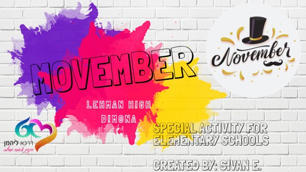 MOVEMBER (MUSTACHE NOVEMBER) SIVAN E. | Genially