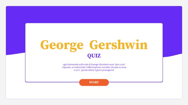 George Gershwin