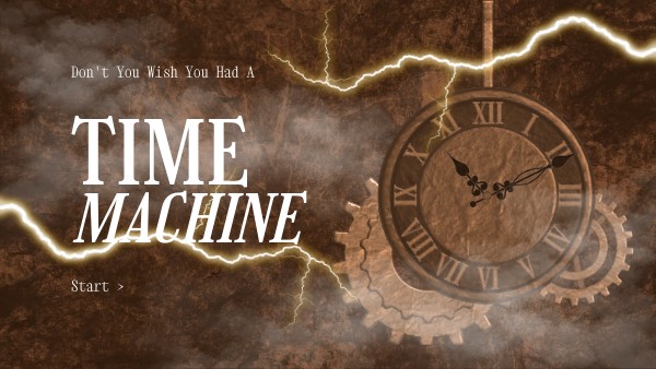 Time Machine Presentation | Genially