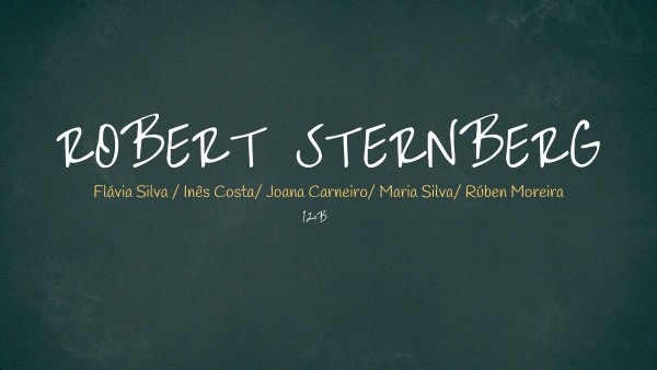 Psicologia-Robert Sternberg | Genially