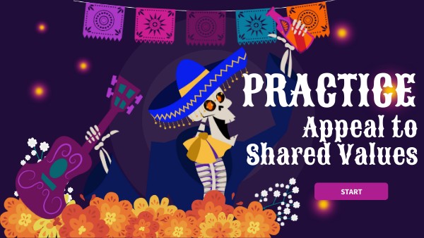 Appeal to Shared Values Practice