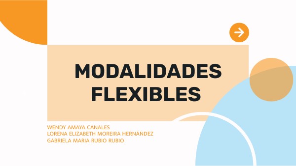 MODALIDAD FLEXIBLE