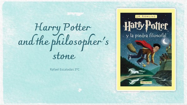 Harry Potter and the philosopher's stone | Genially