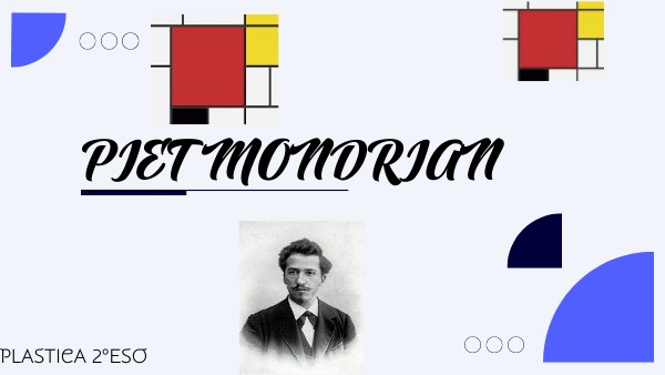 PIET MONDRIAN