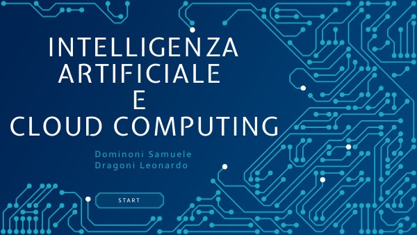 Intelligenza artificiale e cloud computing | Genially