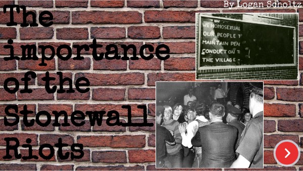 The importance of the Stonewall Riots