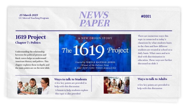 1619 Project - Ch.7 : Politics | Genially