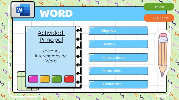 Actividades Word | Genially