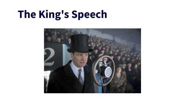 the king's speech