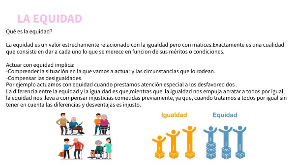 LA EQUIDAD | Genially