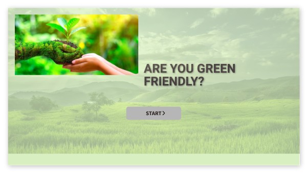 ARE YOU GREEN FRIENDLY QUIZ TEST