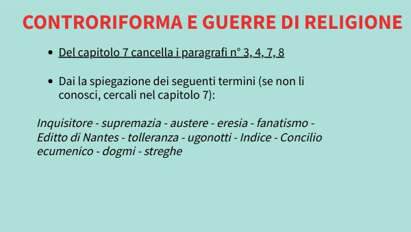 Controriforma | Genially