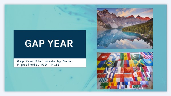 GAP YEAR