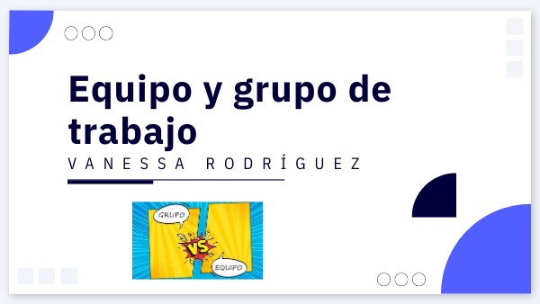 PRESENTACIÓN EQUIPO Y GRUPO DE TRABAJO | Genially