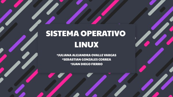 PRESENTACIÓN LINUX