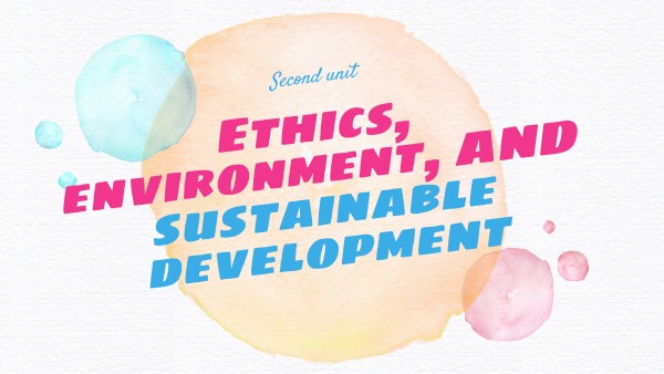 Intro: envoronment