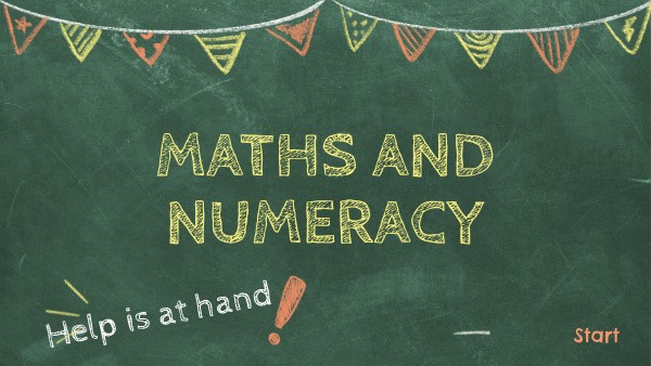 ANIMATED CHALKBOARD LEARNING UNIT