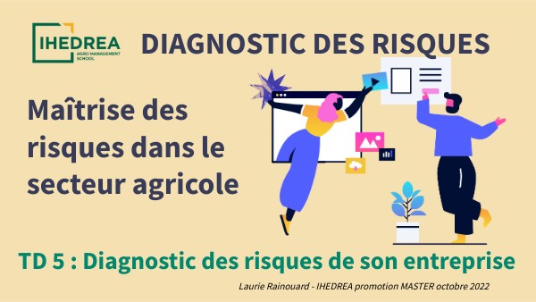 TD 5 : DIAGNOSTIQUER LES RISQUES DE SON ENTREPRISE | Genially