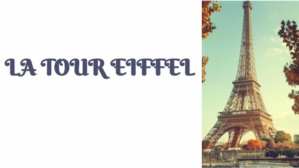 tour eiffel | Genially