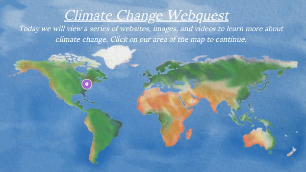 Climate Change webquest