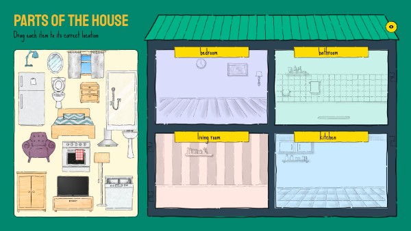 PARTS OF THE HOUSE | Genially