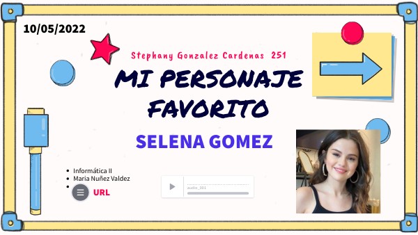 MI PERSONAJE FAVORITO