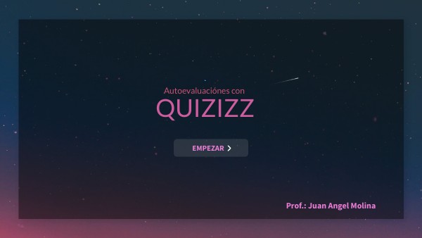 Etapa II - Taller IV: Autoevaluación con Quizizz