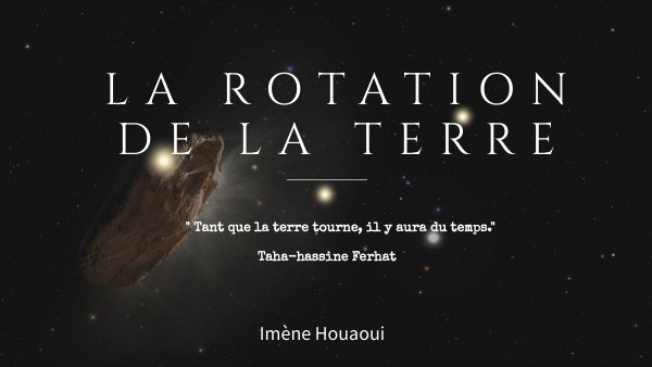 La rotation de la Terre | Genially