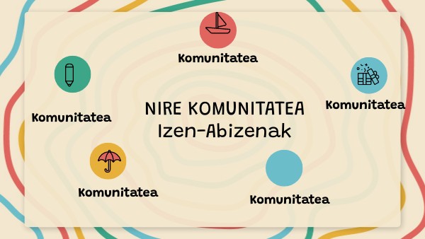 nire komunitatearen murala